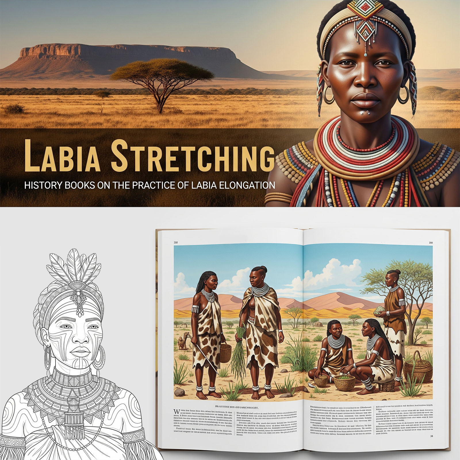 Shop Labia Stretching Books, Art & Gear by Category - Labia Stretching ...